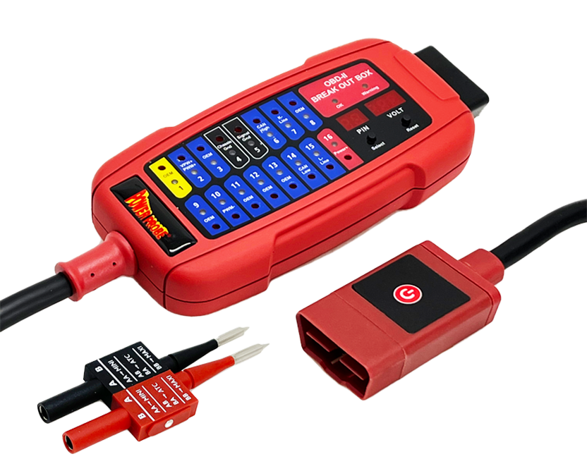 Power Probe POWPPECB OBD II Breakout Testing Box — International Tool ...